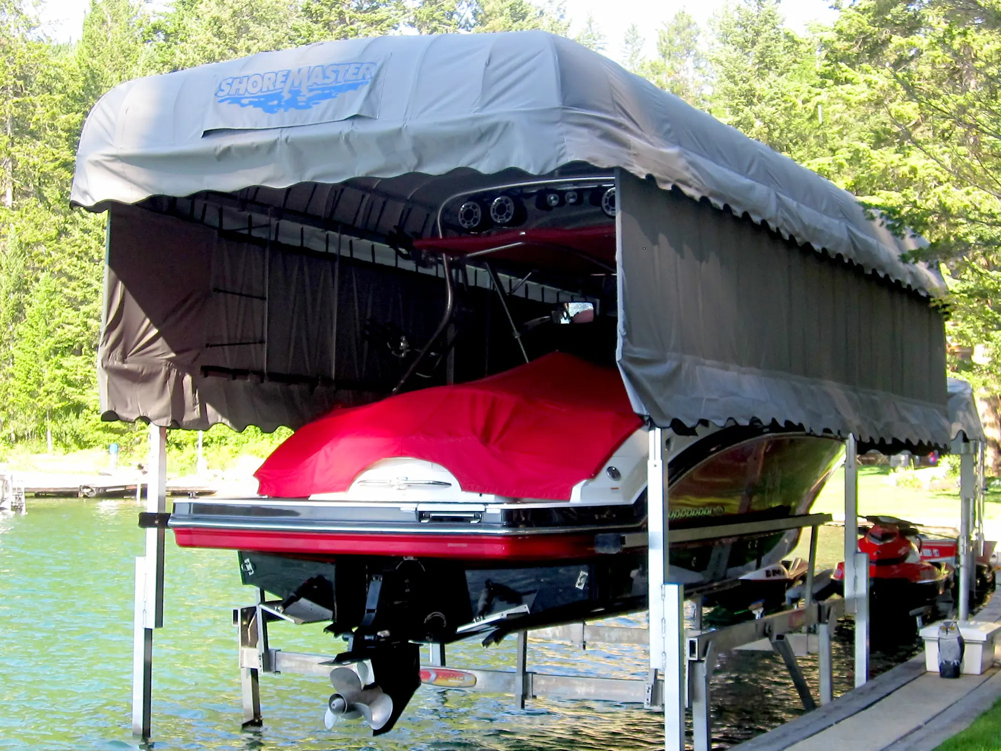 How to Install a Boat Lift Canopy: Boat Lift Canopy Installation