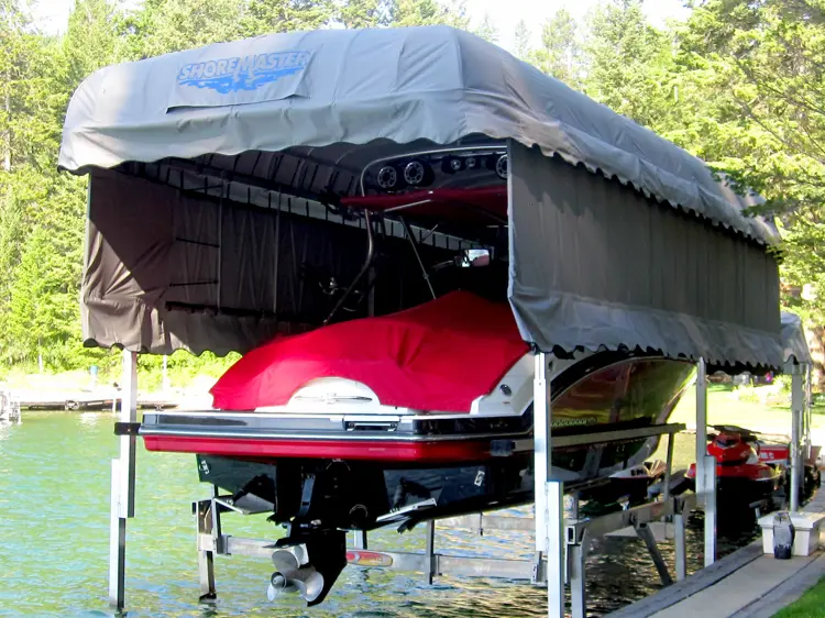 How to Install a Boat Lift Canopy: Boat Lift Canopy Installation