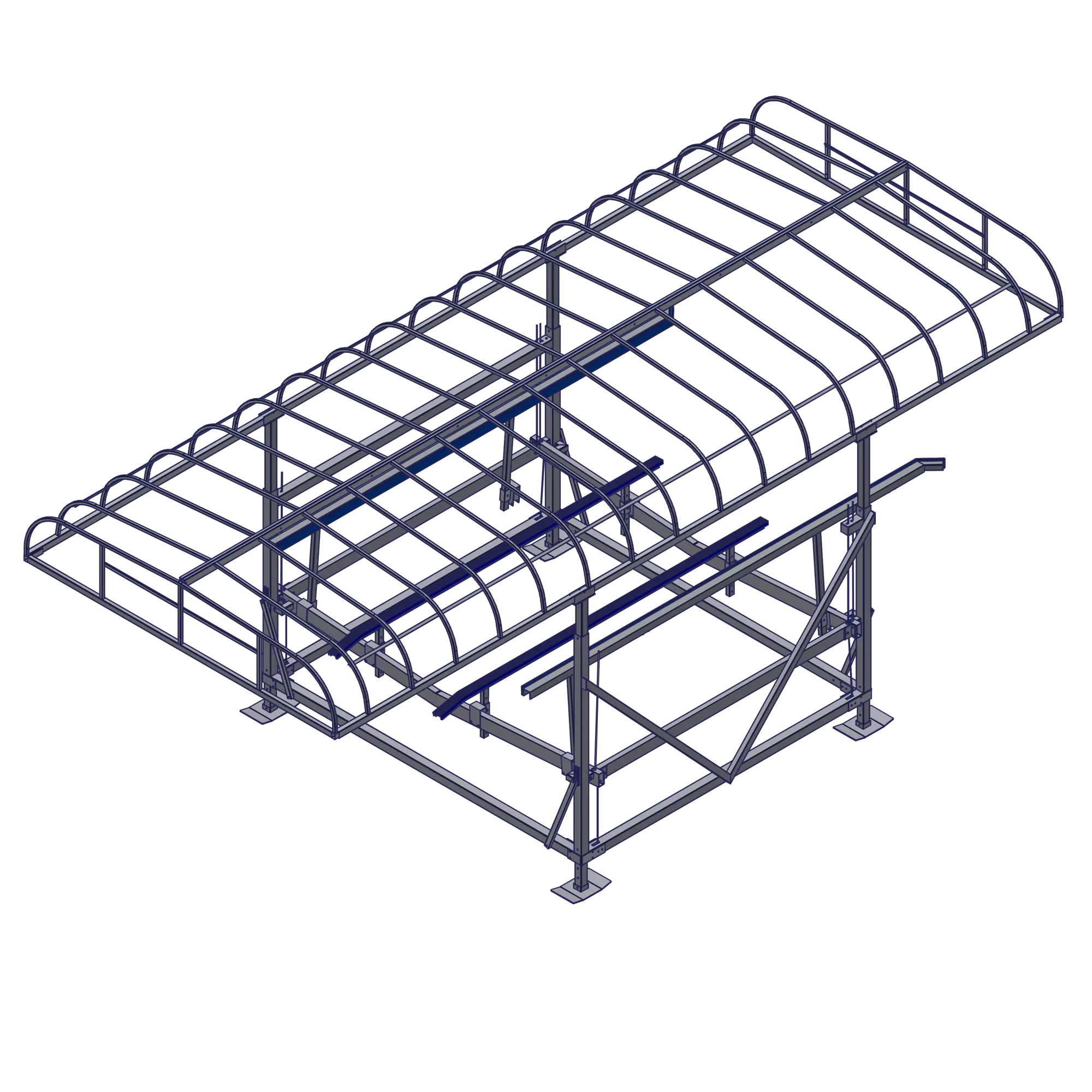 Economy Vertical Boat Lifts | Affordable Aluminum Boat Lifts by ShoreMaster