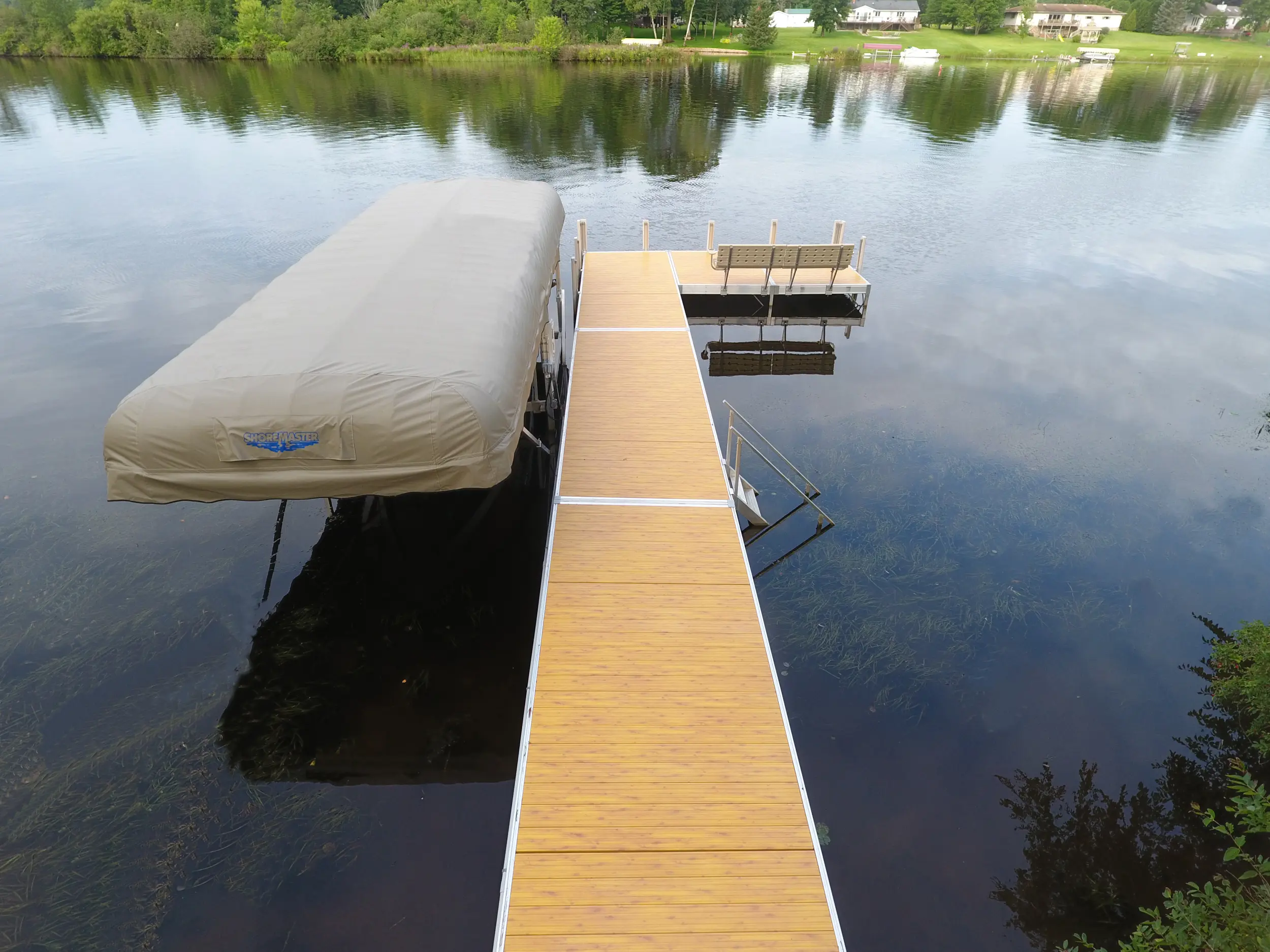 Traditional Boat Lift Canopy Frame | ShoreMaster Canopies