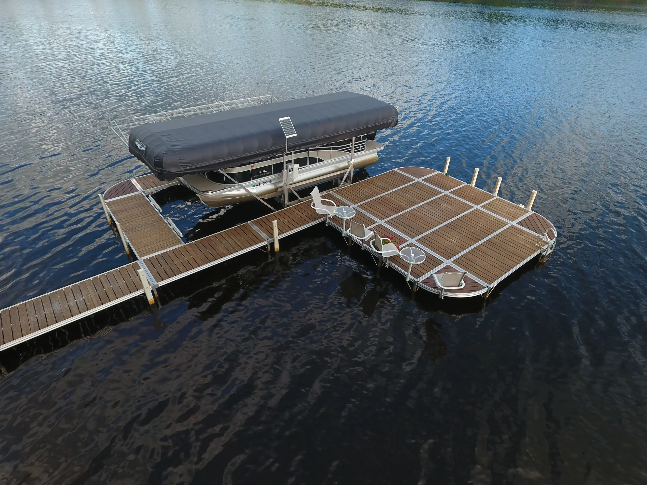 Traditional Boat Lift Canopy Frame | ShoreMaster Canopies